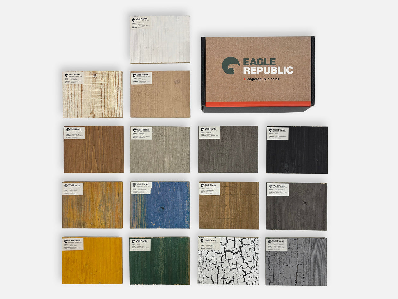Sample Boxes – Eagle Republic NZ